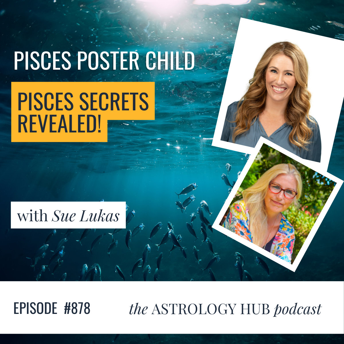 That’s *SO* Pisces! Pisces Poster Child w/ Sue Lukas - Astrology Hub